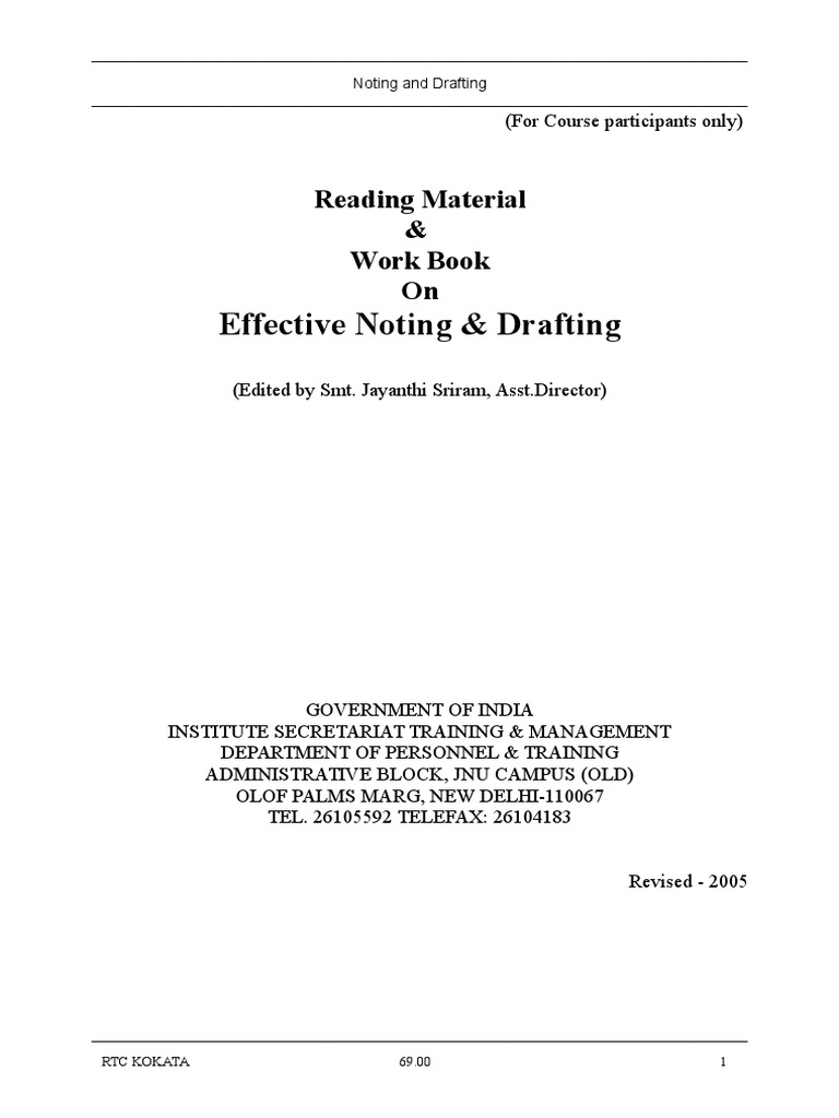 Noting & Drafting | Precedent | Languages