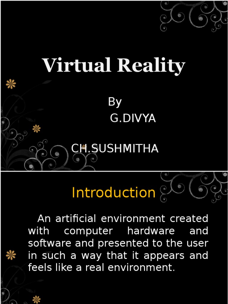 Virtual Reality | PDF | Virtual Reality | Human–Computer Interaction