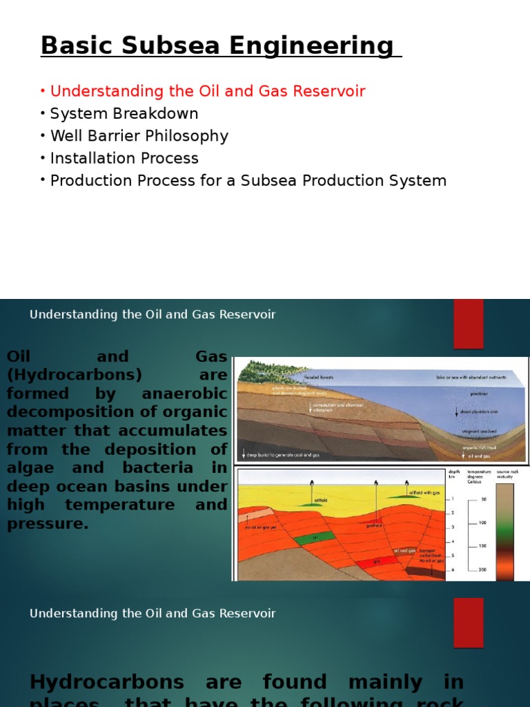 Subsea Engineering Fundamentals Guide | PDF | Technology & Engineering