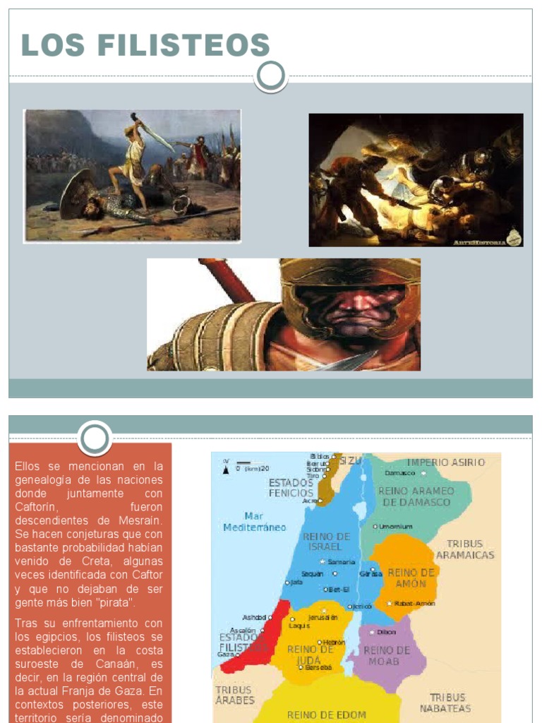 Los Filisteos y Los Hebreos | Filisteos | Palestina (Región)