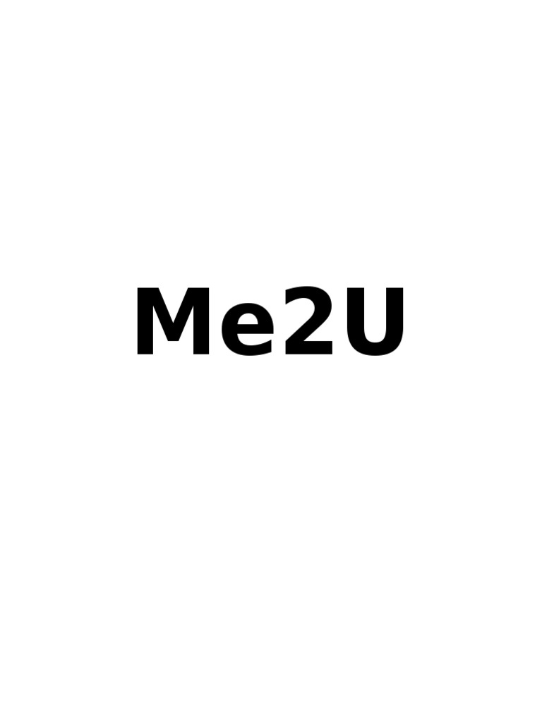 Me 2 U | PDF | Online Shopping | Retail