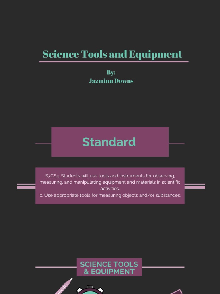 Essential Science Tools and Uses | PDF | Science & Mathematics