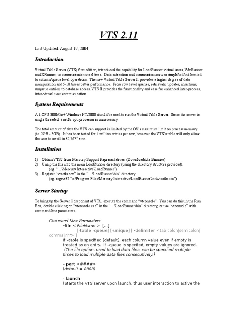 VTS2 | PDF | Integer (Computer Science) | Databases