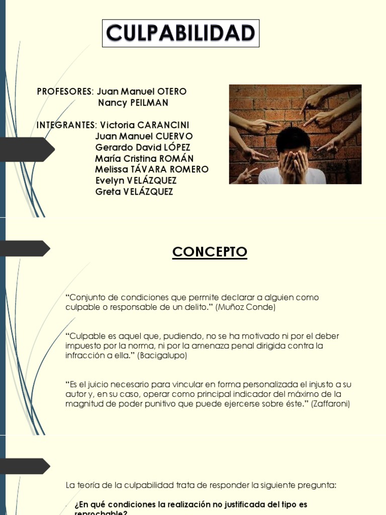 culpabilidad-131127164132-phpapp01.pdf | Derecho penal | Castigos