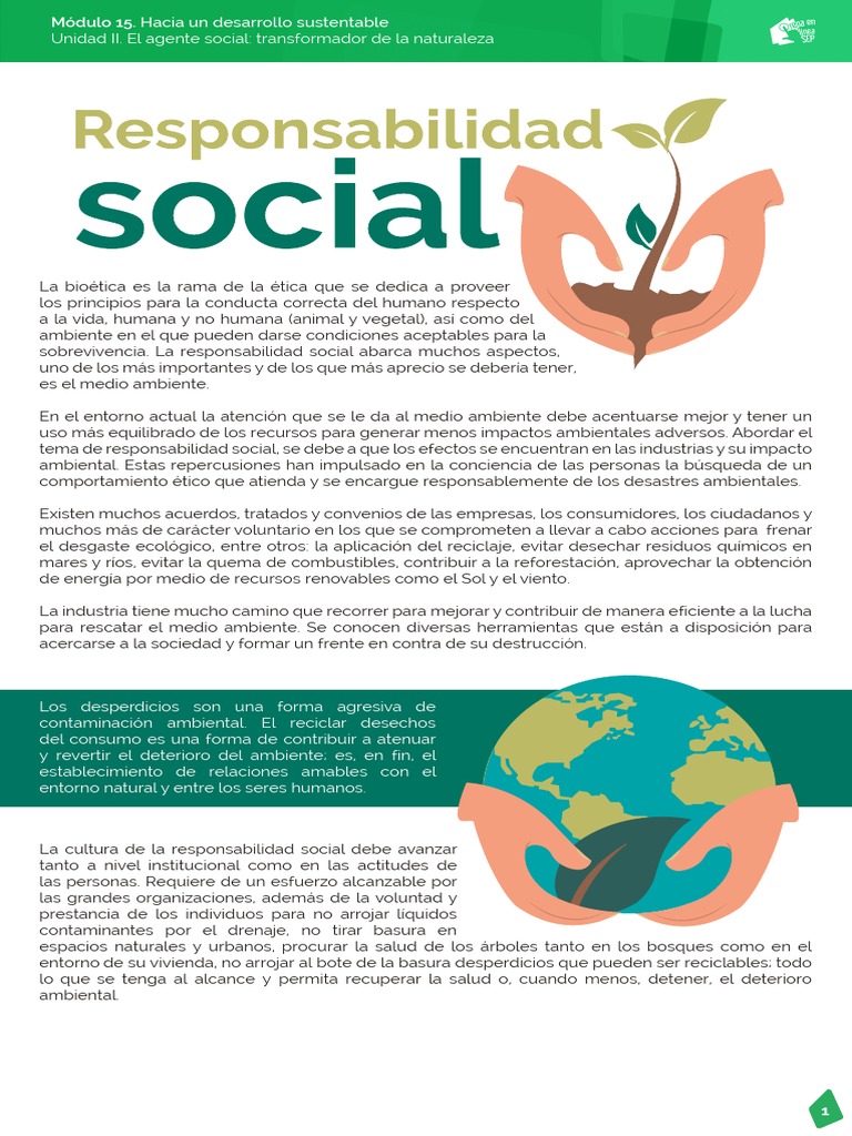 10 Responsabilidad Social | PDF | Residuos | Contaminación