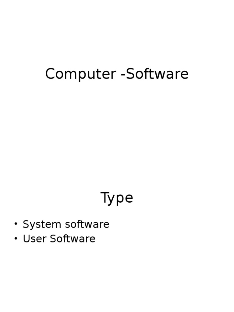 Computer Software | PDF