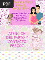 Sesion 4 - Psicoprofilaxis | PDF | Parto | Especialidades Medicas