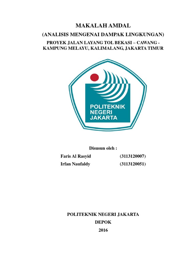 Contoh Amdal Amdalan | PDF