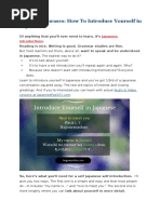 Statement of Purpose JET Program | PDF | Teachers | Philippines