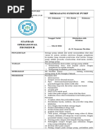 Sop Pemberian Oksigen Dengan NRM | PDF | Kesehatan Holistik | Sains & Matematika