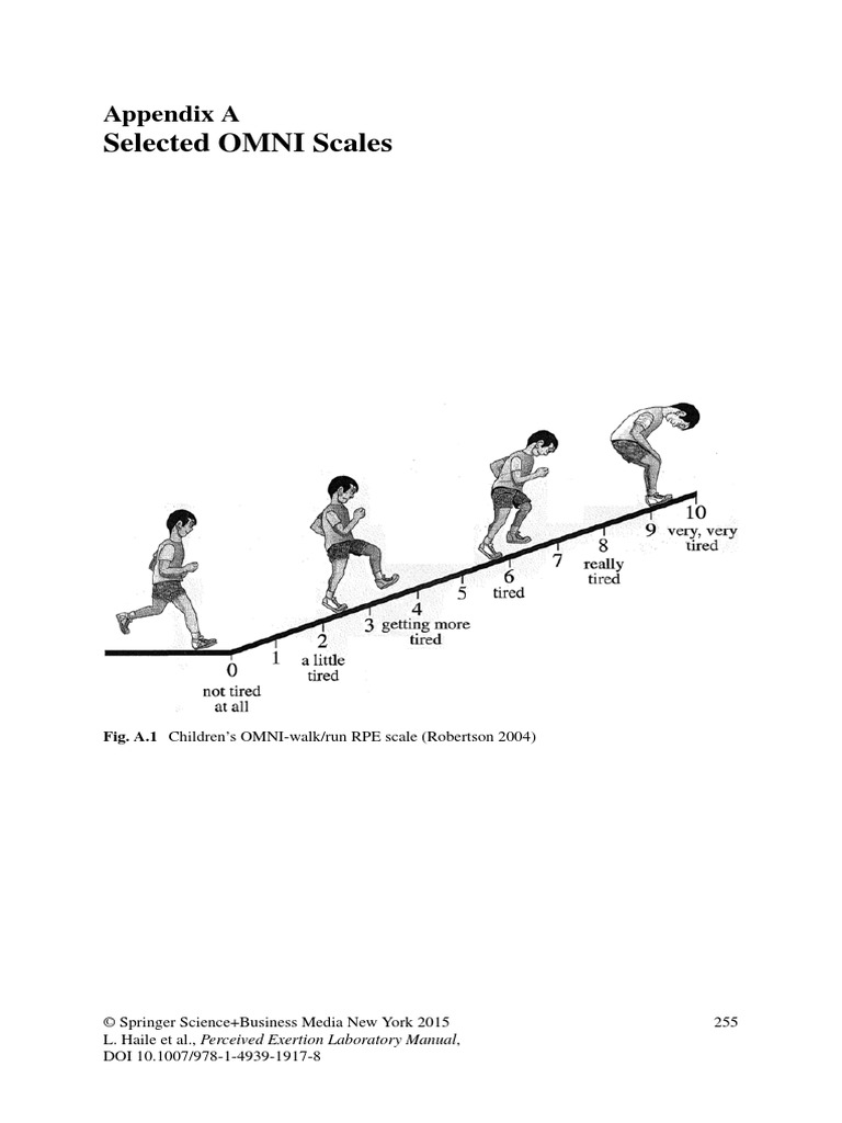 OMNI Test Norm | PDF | Strength Training | Perception