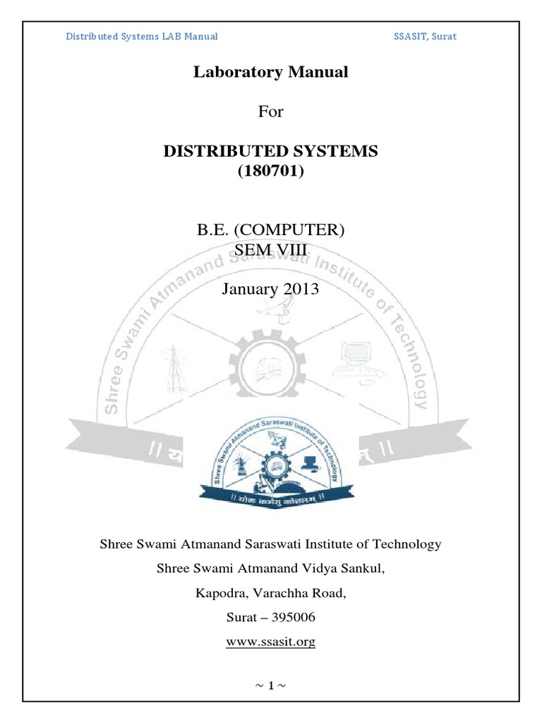 Distributed System Lab Manual | PDF | Java (Programming Language) | Thread (Computing)