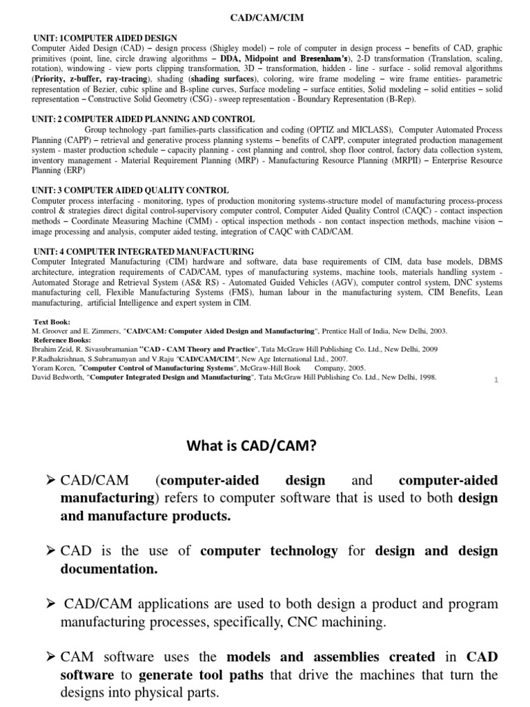 Engineering Cad Unit 1 PDF | PDF | Computer Aided Design | Cartesian ...