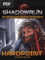 Shadowrun 5th Edition - Character Sheet | PDF | Leisure