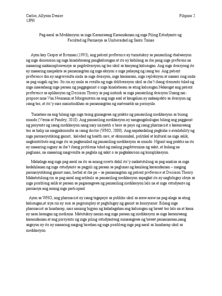 Thesis Synthesis Pdf