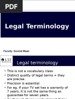 Essential Legal Vocabulary Guide | PDF | Lawsuit | Judgment (Law)