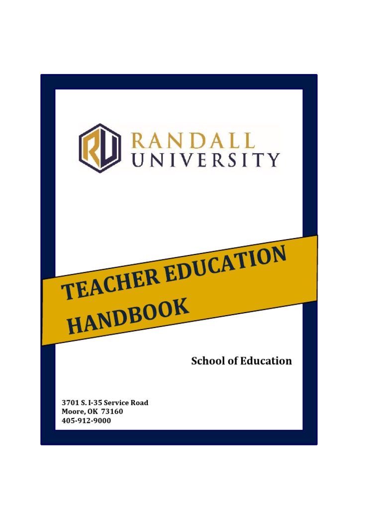 School of Education Handbook 2016 | PDF | Test (Assessment ...