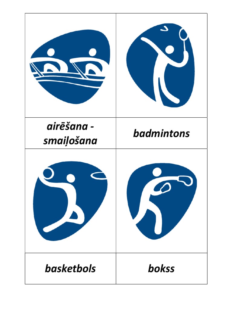 VOS 2016 - Piktogrammas | PDF