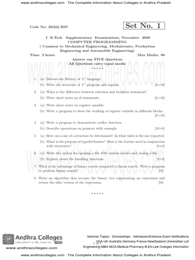 Computer Programming Pdf C Programming Language Subroutine