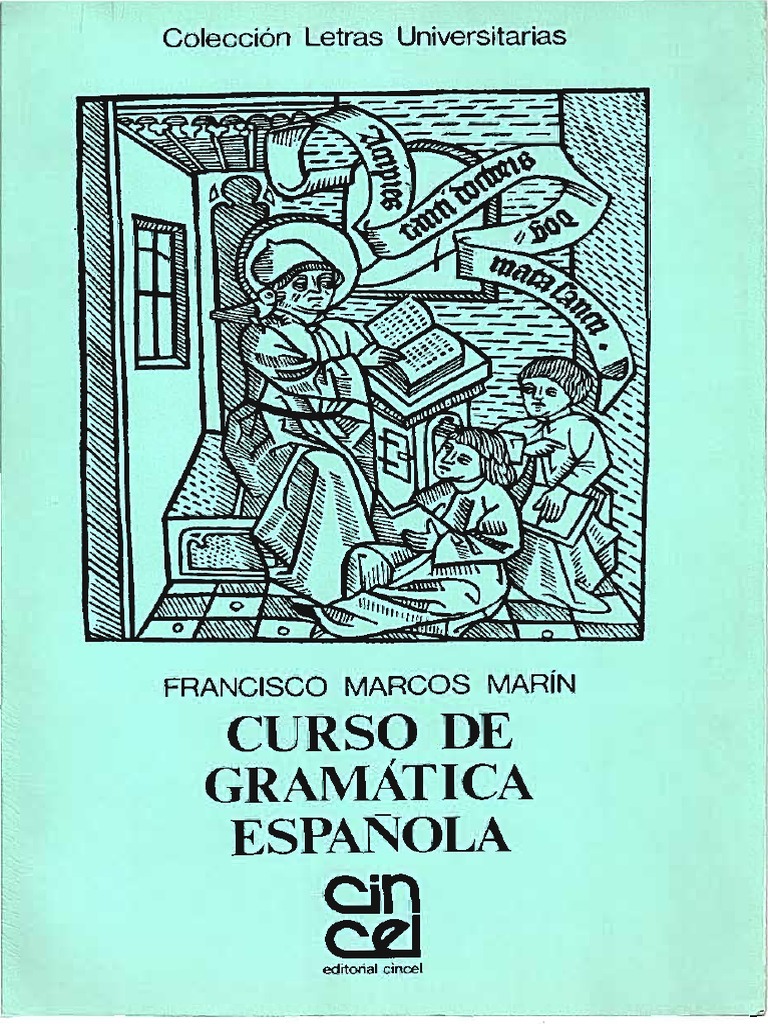 Marcos Marín-Curso-de-gramatica-espanola PDF | PDF