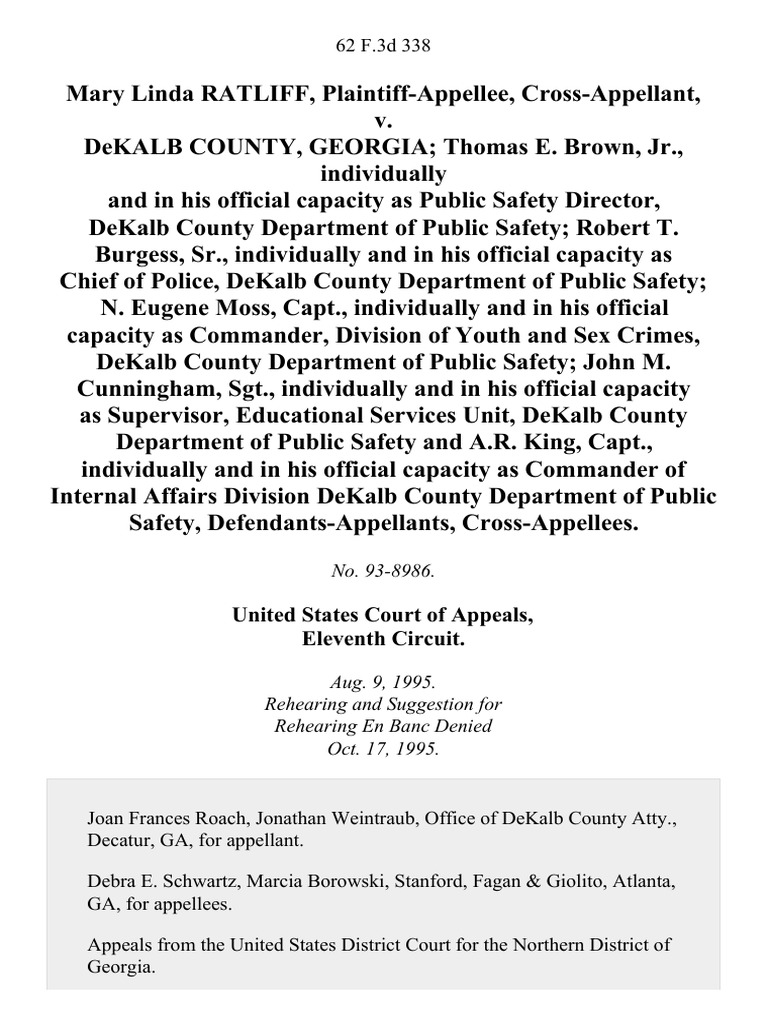 United States Court of Appeals, Eleventh Circuit | PDF | Equal ...