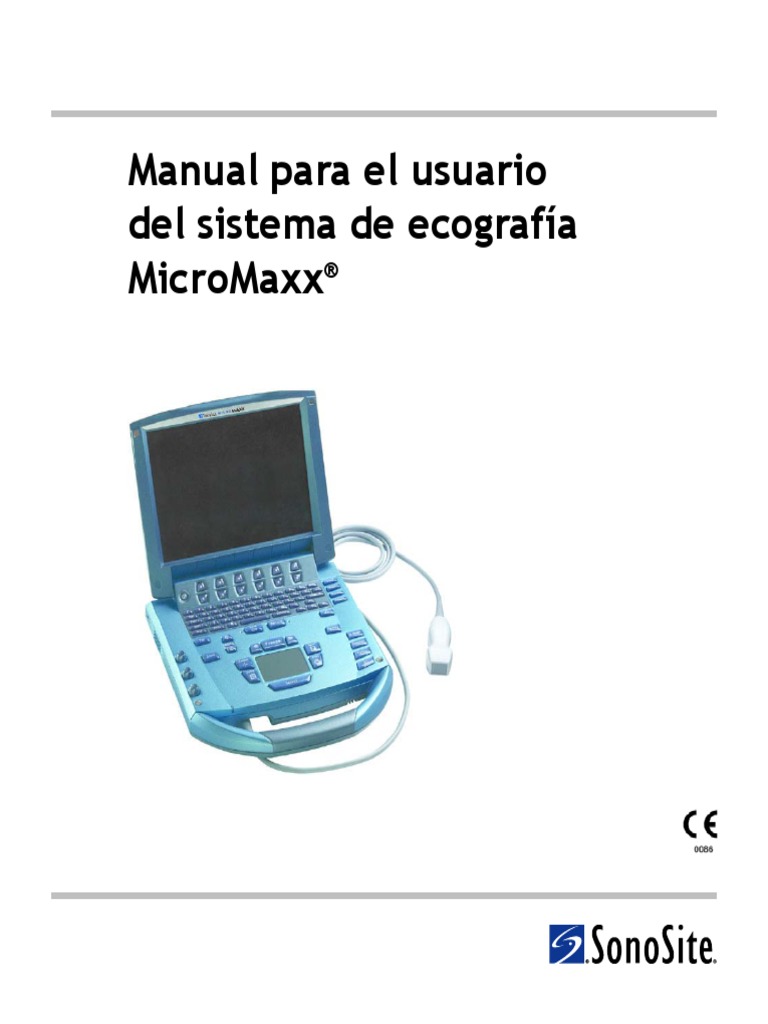 Manual de Usuario MicroMaxx PDF | PDF | Ultrasonido | El embarazo