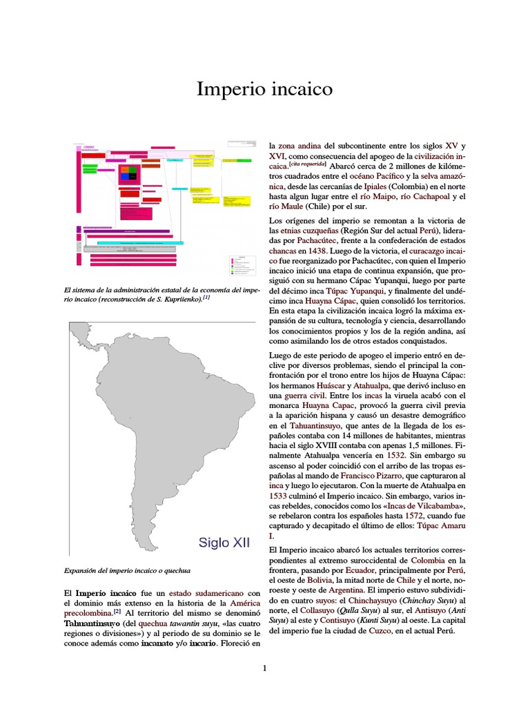 Imperio Incaico | PDF