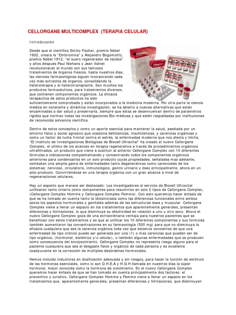 Cellorgane Por Organo 2g | PDF | Biología Celular) | Sistema inmune