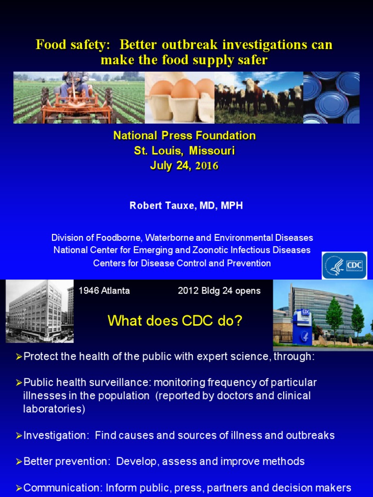 Enhancing Food Safety Through Outbreak Investigations | PDF | Foodborne ...