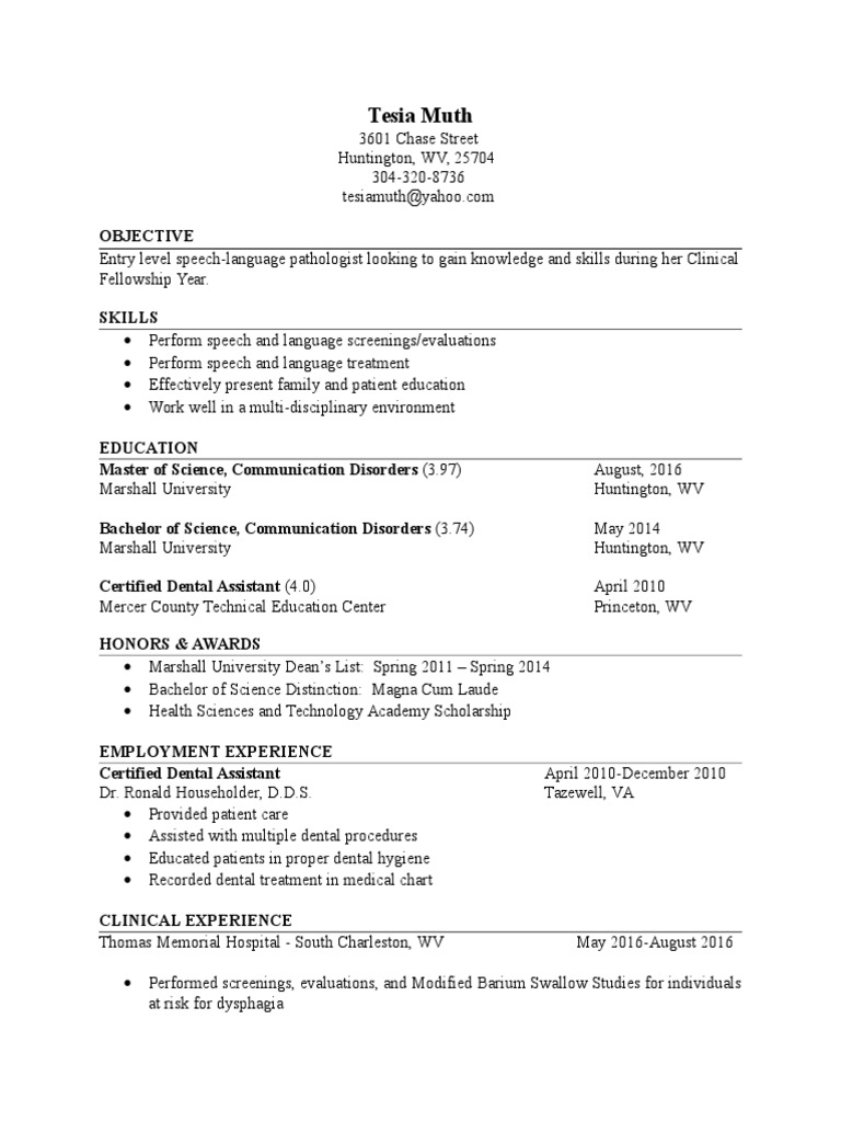 CD Resume | PDF | Clinical Psychology | Neuroscience