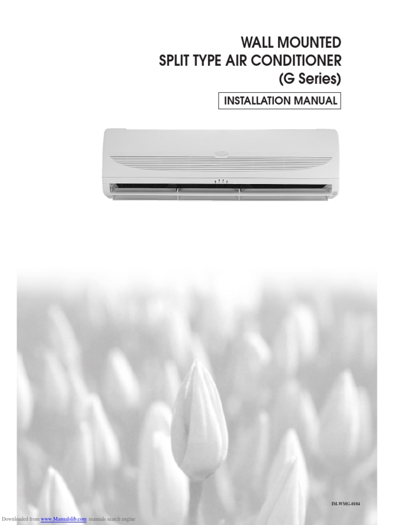 Split Wall Mounted | PDF | Air Conditioning | Heat Pump