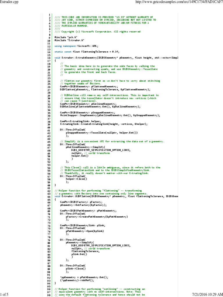 Using Namespace Static Const Void | PDF | Geometry | Computer Programming