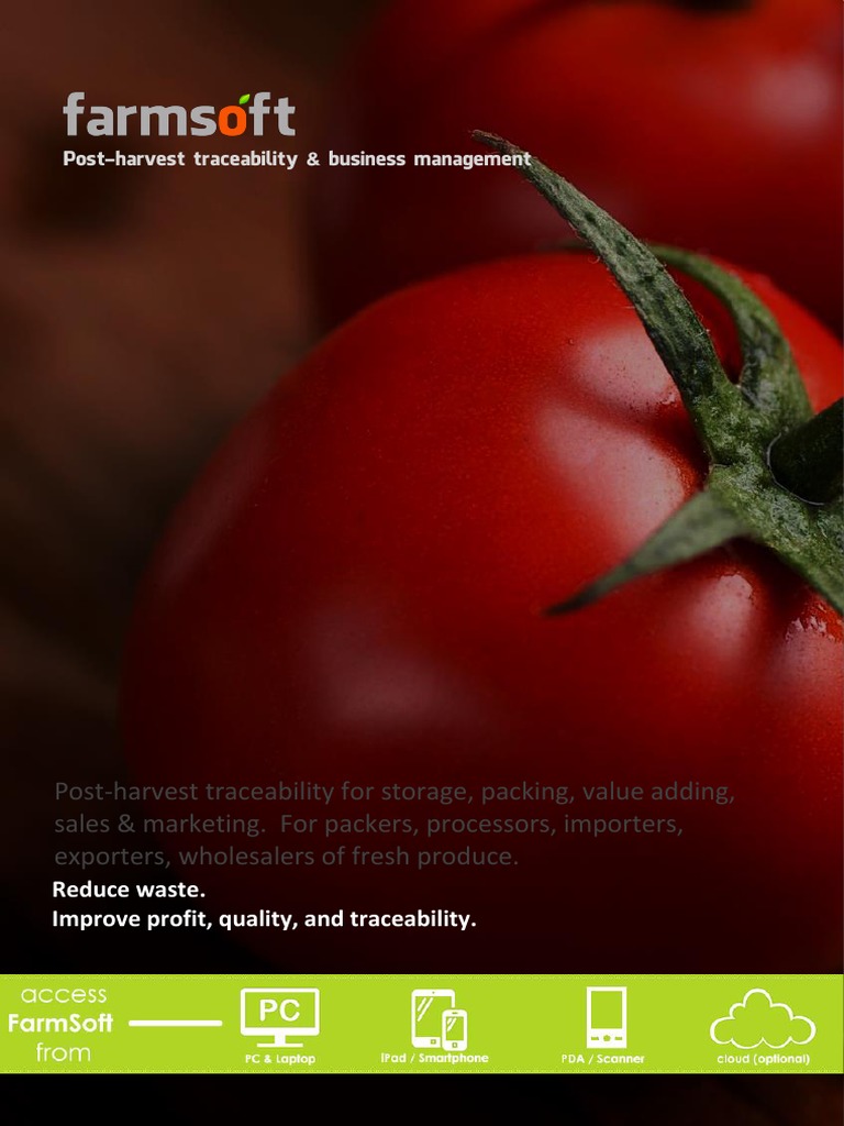 FarmSoft Packhouse Software | PDF | Packaging And Labeling | Warehouse