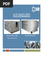 AHU Room Size and Dimensions Guide | PDF | Mechanical Engineering ...