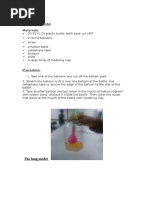 Lung Model With Two Lungs and Diaphragm Lab | PDF