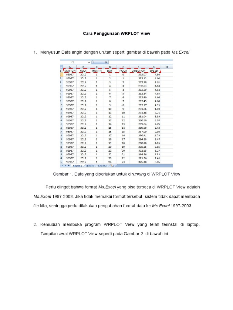 Modul WRPLOT View | PDF