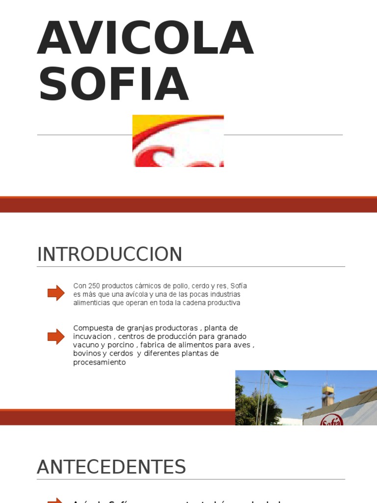 Avicola Sofia | Calidad (Negocios) | Tecnología