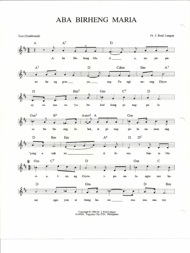 Aba Birheng Maria | PDF | Entertainment (General)