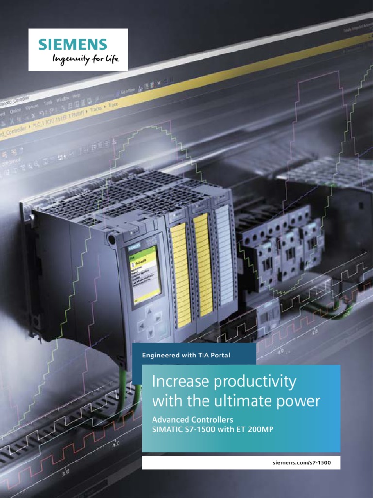 Simatic - Brochure s7-1500 | PDF | Central Processing Unit | Automation