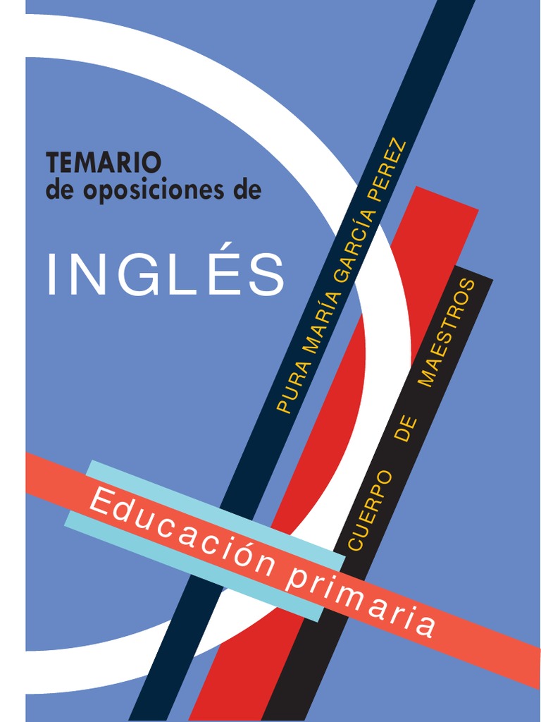 Temario de Oposiciones De: Inglés | PDF | English As A Second Or ...