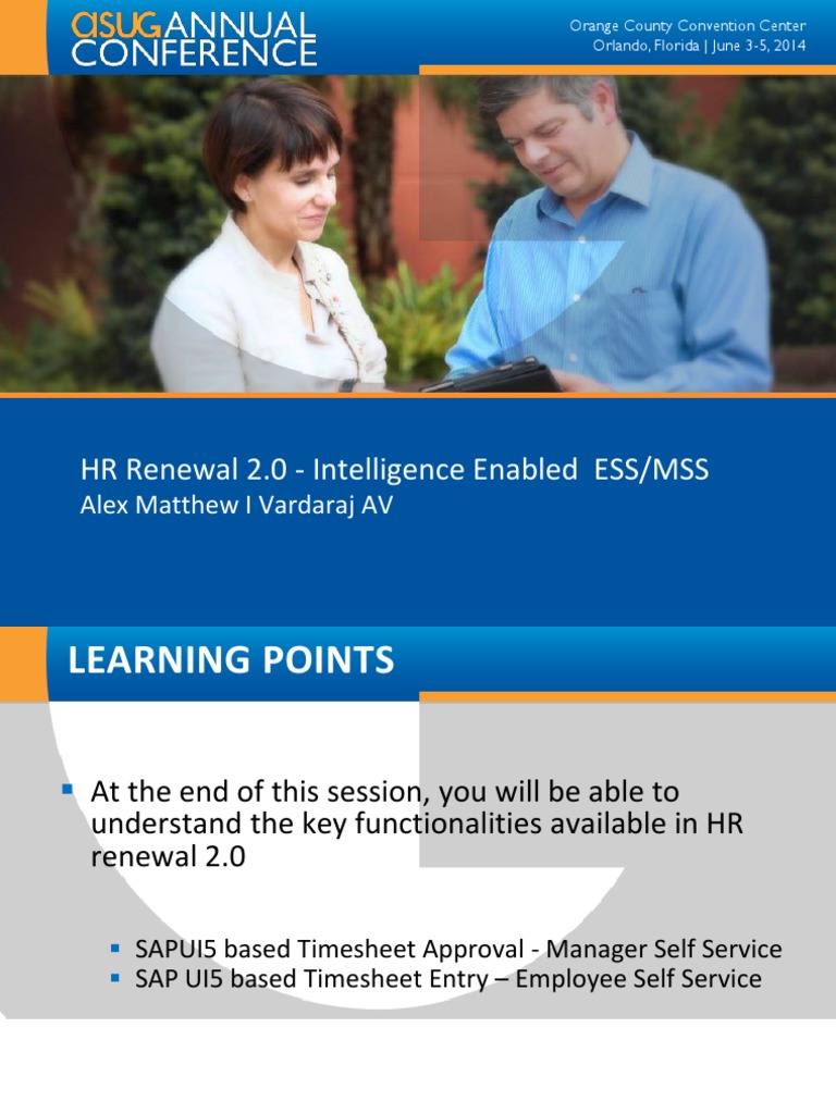 HR Renewal Intelligence Enabled Ess - Mss | PDF | Sap Se | Share Point