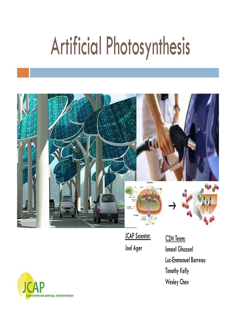 Artificial Photosynthesis Process | PDF | Methanol | Natural Gas