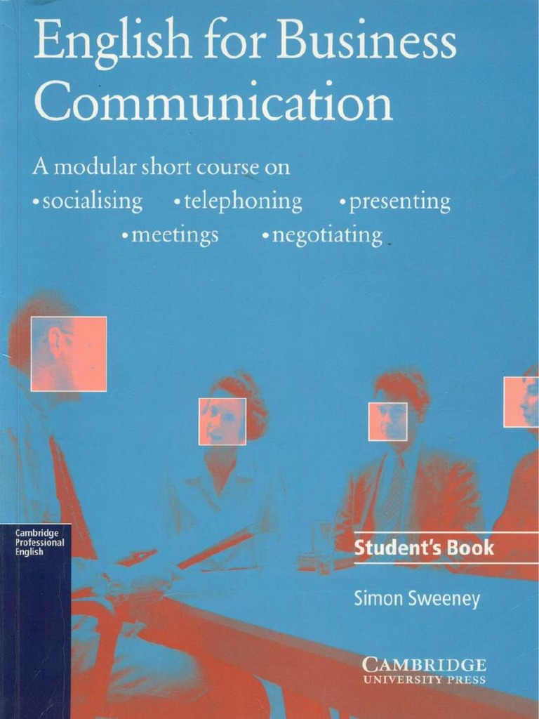 English For Business Communication Students' Book | PDF