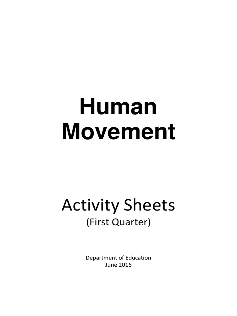 16 Human Movement | PDF | Chemical Synapse | Neurotransmitter