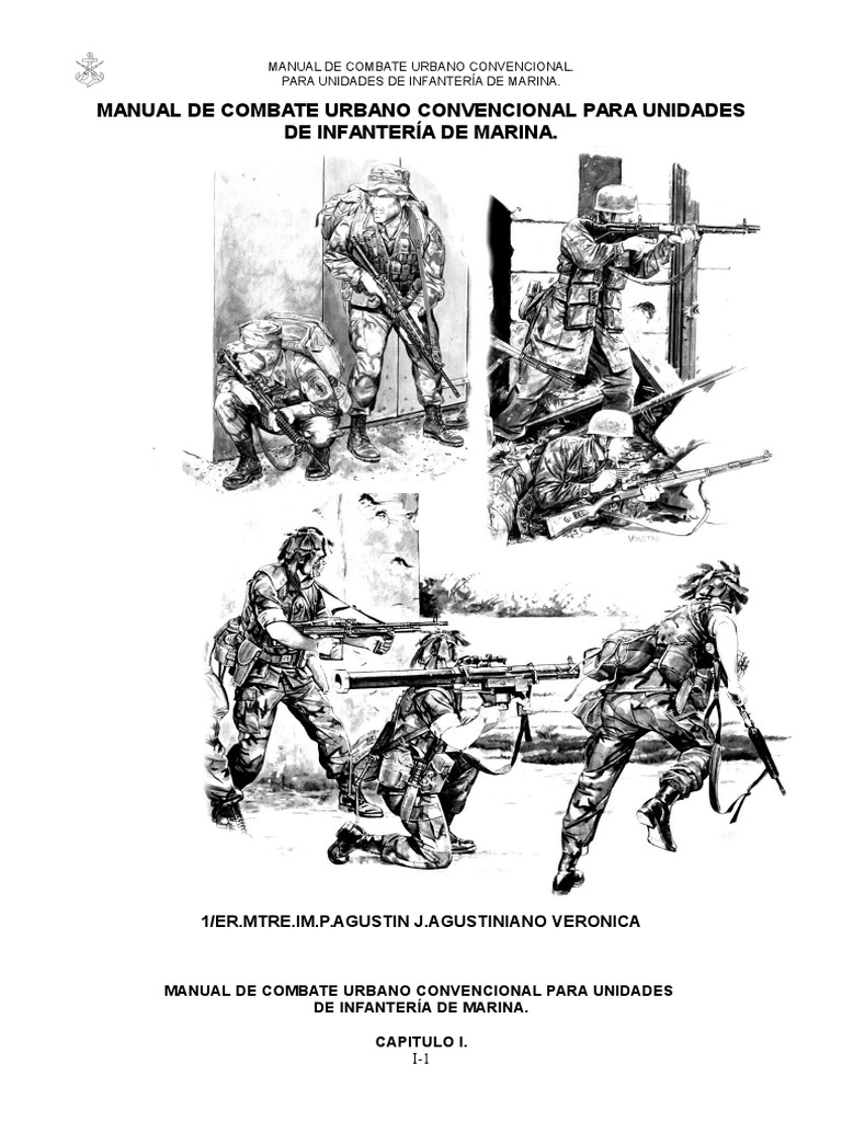 Manual de Combate Urbano Convencional para Unidades | Infantería de marina