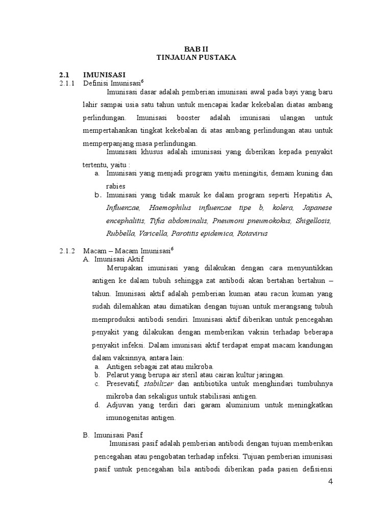 Bab Imunisasi Evapro IKM | PDF