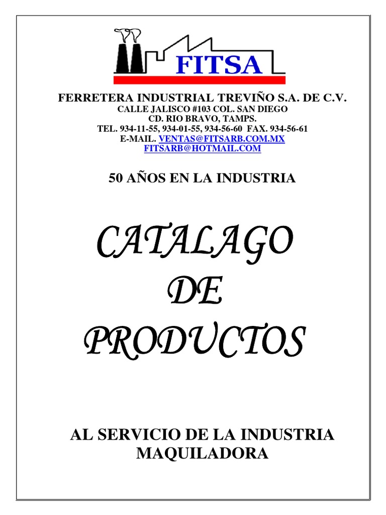 Catalogo Fitsa | PDF