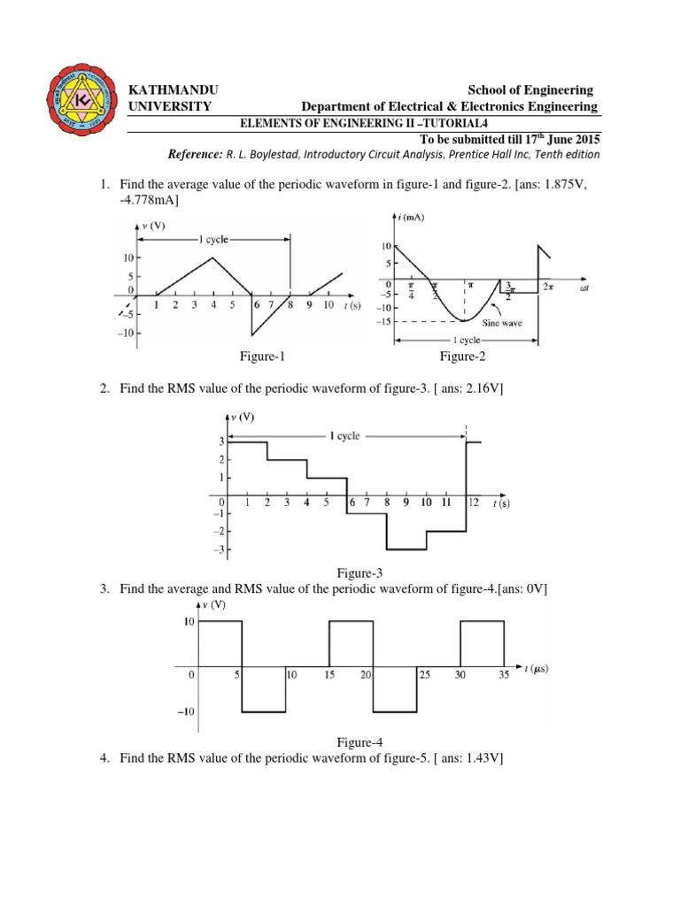 Answer of Tutorial 4 | PDF