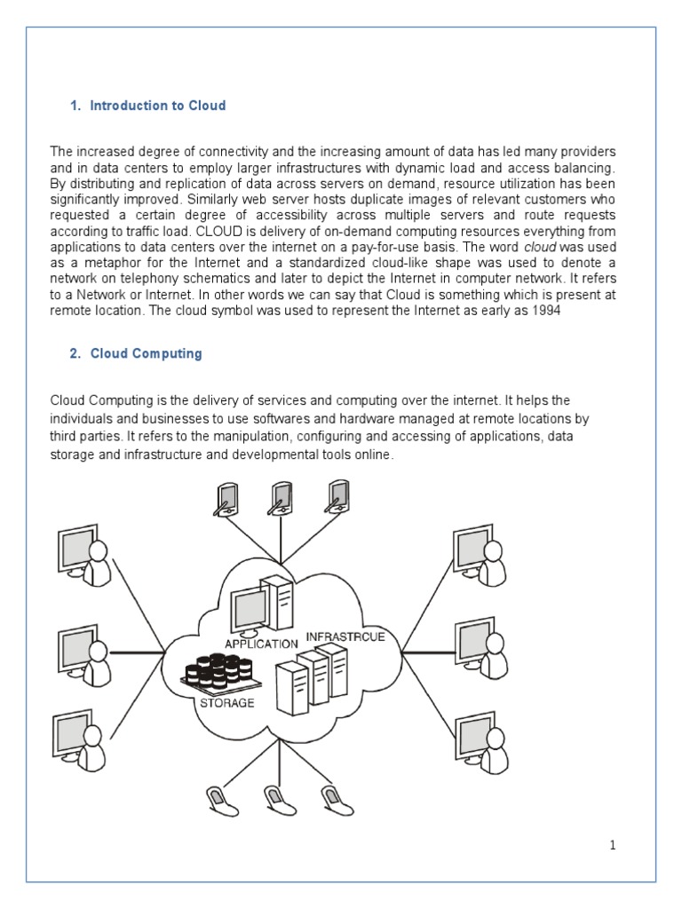 Cloud Computing Report | PDF