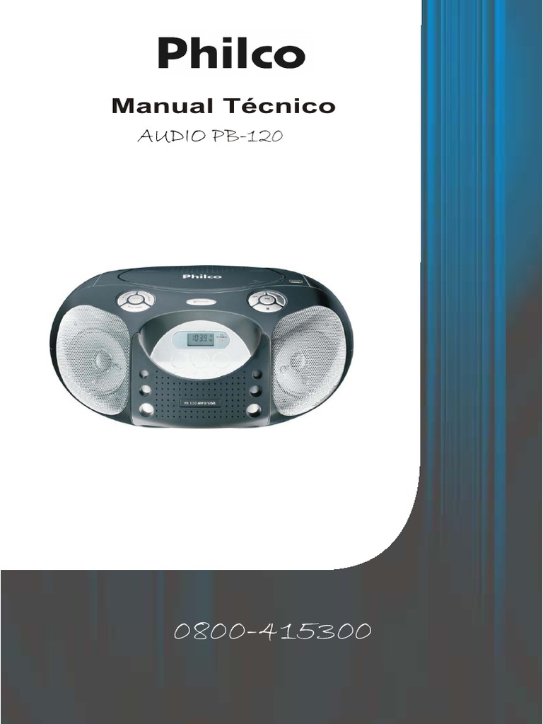 Manual Técnico do Rádio Philco PB-120 | PDF | Resistor | Eletricidade